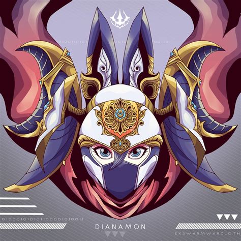 Exswarm Warcloth D I A N A M O N Dianamon Moonlight God Crescent