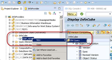 Sap Bw On Hana Modeling Tools