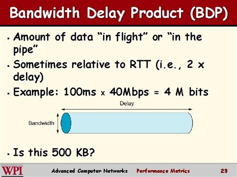 Computer Networks Performance Metrics Advanced Computer Networks Fall