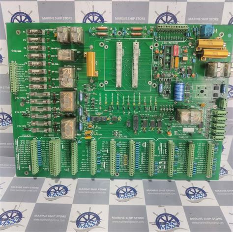 Hrp Controls 7300000400 Revg Batch2 Backplane Std System Pcb Board Marine Ship Store