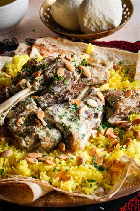 Authentic Jordanian Mansaf Falasteenifoodie