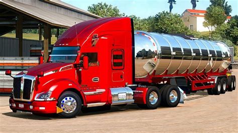 Ats Mod Review Kenworth T680 By Noe Sant Youtube