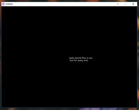 First Visual Print Displayed Using Love2d Rspacedin0saur