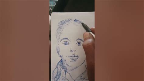 Live Pen Skatch Of Cute Girl Youtube