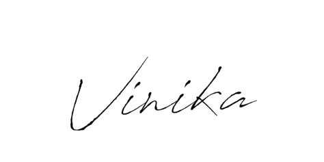 86 Vinika Name Signature Style Ideas Unique Esignature