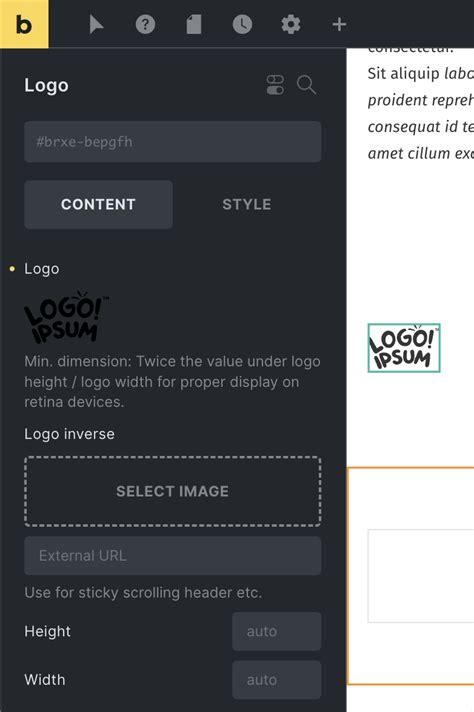 No Bug Svg In Logo Element Not Working Bugs Bricks Community Forum