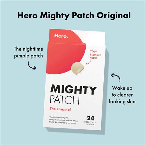 Buy Hero Mighty Patch The Original Pimple Patch 24pk Online At Chemist