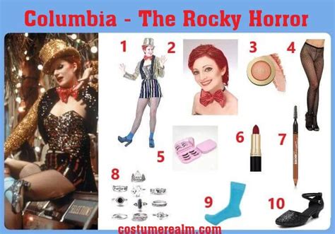 Columbia Costume From The Rocky Horror Show Halloween 2026