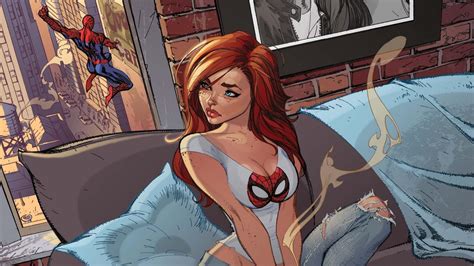 Wallpaper Id 695850 Venom Mary Jane Watson Spider Man 1080p The