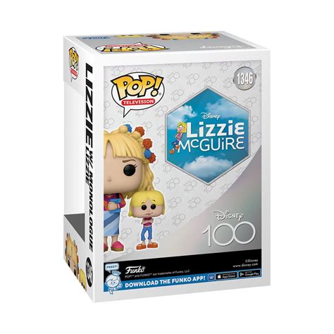 Disney 100 Lizzie Mcguire With Monologue Lizzie Funko Pop Vinyl Figure