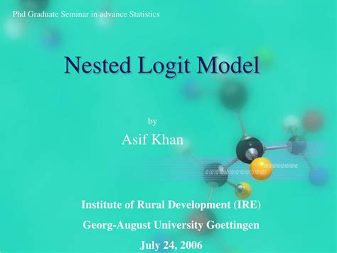Ppt Nested Logit Model Powerpoint Presentation Free Download Id