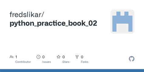 Github Fredslikar Python Practice Book