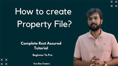 Rest Assured Api Automation Framework How To Create Property File Youtube