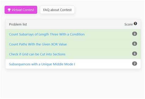 Vinit Tekwani On Linkedin Leetcode Biweekly Contest Competitive