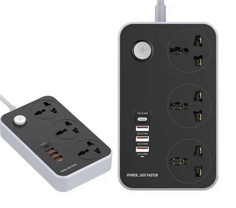 Multi Port Extension With Usb Port 2500w Power Strip Extension Type C Usb Ports At Rs 1899 Piece