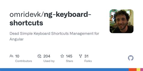 Github Omridevkng Keyboard Shortcuts Dead Simple Keyboard Shortcuts