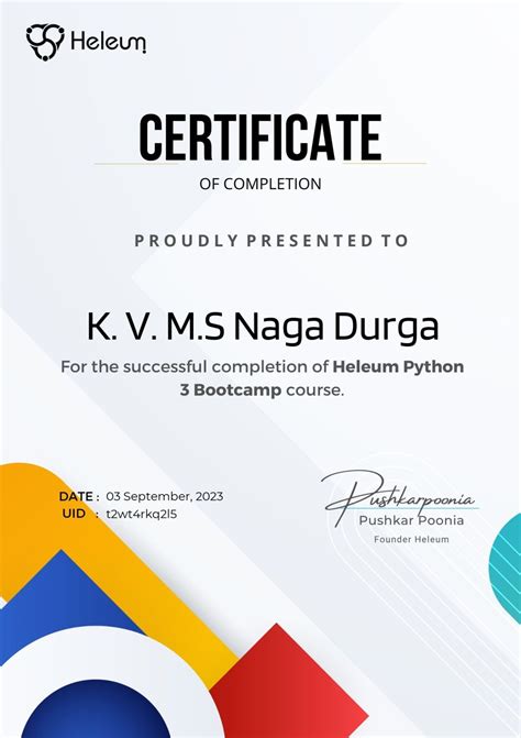 Python Programming Learning Achievement Professionaldevelopment