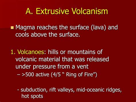 Ppt Results Of Plate Tectonics 1volcanism 2diastrophism 3