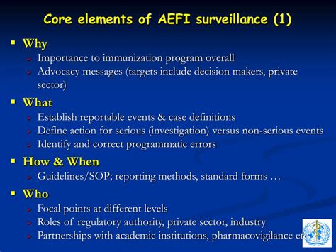 PPT Overview Of AEFI Surveillance And Response Guidelines PowerPoint Presentation ID