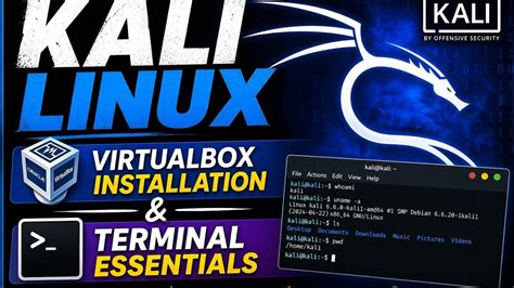 Kali Linux Installation On Virtualbox And Terminal Essentials Step By