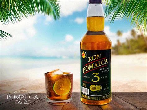 Ron Pomalca 1lt Vaso Whisquero Caja X 12 Und En Lima
