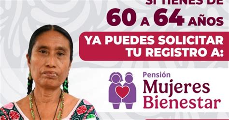 Pensión Mujeres Bienestar ¿quiénes Se Registran Hoy Jueves 28 De
