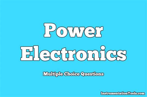 Types Of Diodes Quiz