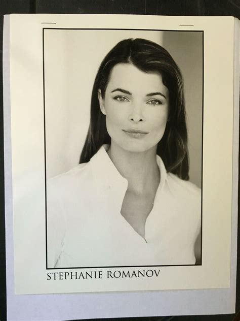 Stephanie Romanov 3 Original Talent Agency Headshot Photo With Credits