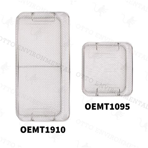 Medical Veterinary Instrument Wash Mesh Basket 2 Sizes Otto Environmental