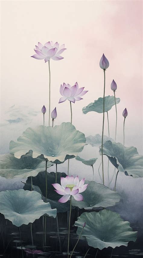 Роспись стен Лилии на заказ СПб в 2025 г Цветочные фоны Японская живопись Картины акварелью