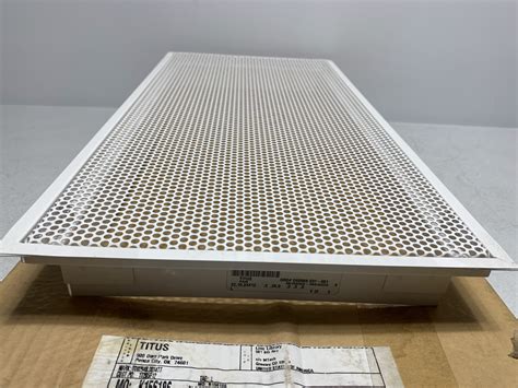 Titus K156186 Perforated Supply Diffuser 24 X 12 White