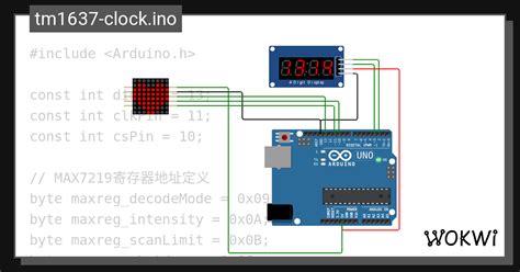 Tm1637 Wokwi Esp32 Stm32 Arduino Simulator