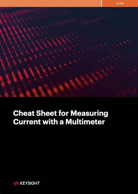 How To Measure Current With A Multimeter A Guide For Engineers Used Keysight Equipment