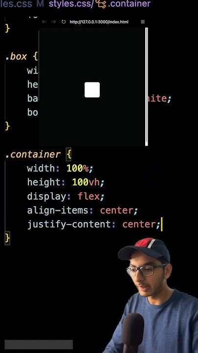 Center A Div Html Css Coding Youtube