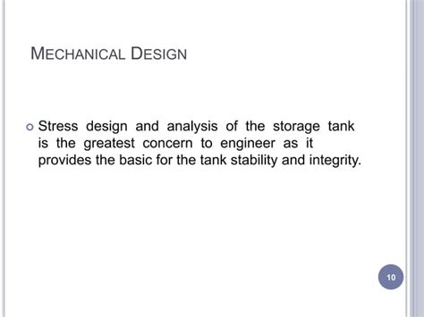 Floating Tank Design Pptx Civil Engineering Industry Industries
