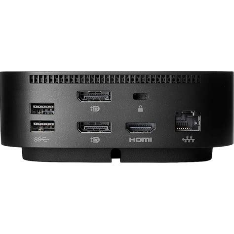 Hp Usb Type C Docking Station Black 5tw10aaaba Best Buy