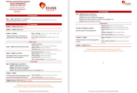 Dissemination Ecass