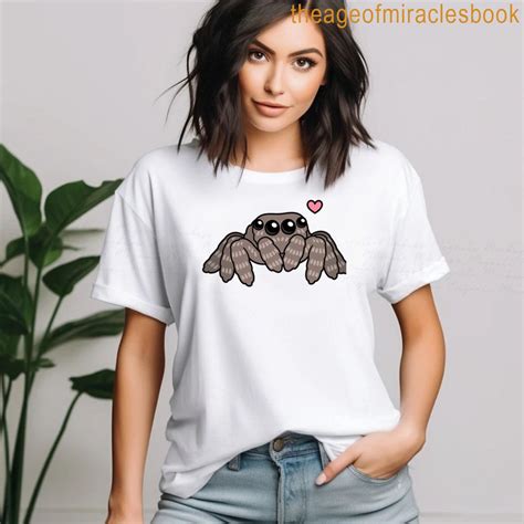 Cute Cartoon Jumping Spider T Shirt