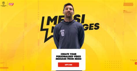 Lay S Lets Fans Customize A Deepfaked Message From Messi