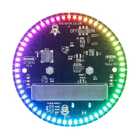 Kitronik Zip Halo Hd For The Bbc Microbit Kitronik Ltd