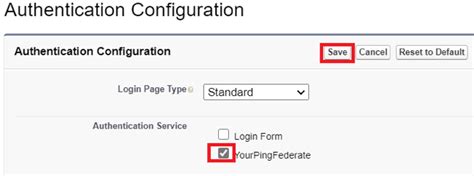 Configuring Saml Sso With Salesforce And Pingfederate Configuration Guides
