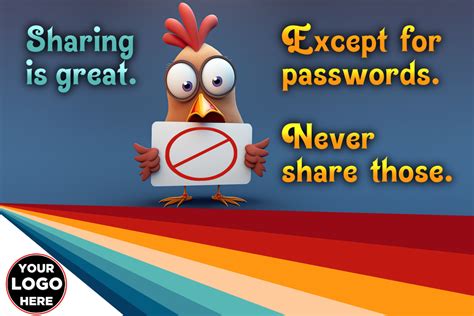 Retro Password Sharing Poster Aware Force