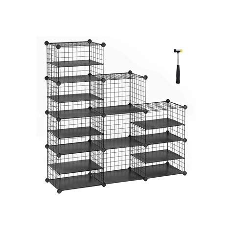 Songmics Interlocking Cube Storage Unit Cube Storage Cube Storage