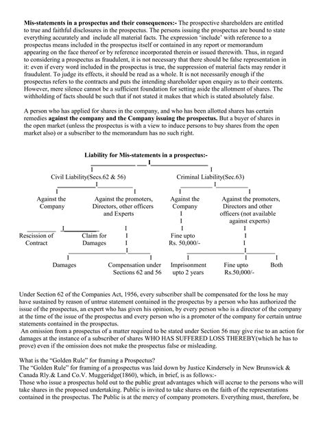 A Simple Note On Prospectus Docx
