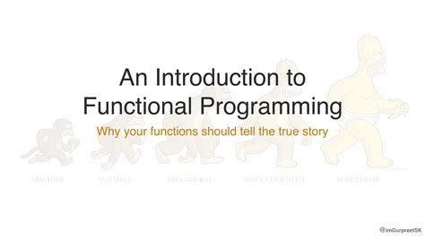 An Intro To Functional Programming Speaker Deck