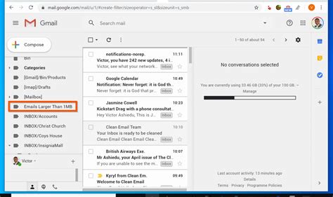 How To Filter Emails In Gmail By Size Sender Or Date