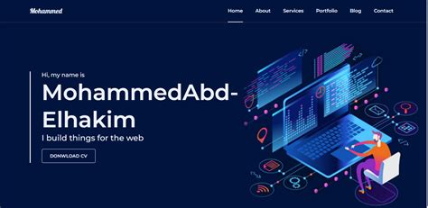 Mohammed Abdelhakim A Web Developer