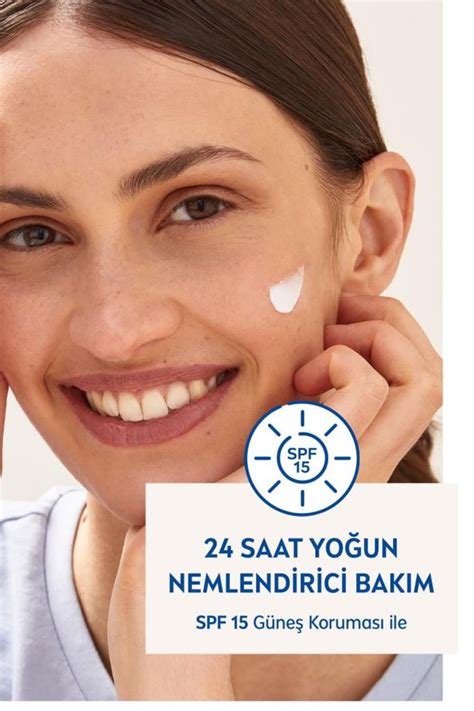 Nivea Canlandırıcı Gündüz Yüz Bakım Kremi 50ml Spf15 24 Saat Nemlendirici Normal Cilt E