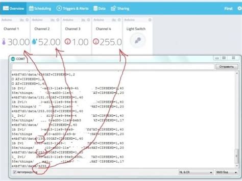 Подключаем arduino uno при помощи esp8266 12e к облаку cayenne