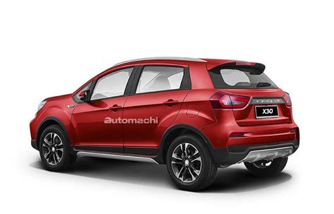 Proton X30 假想图，尺码更小的 Suv车款